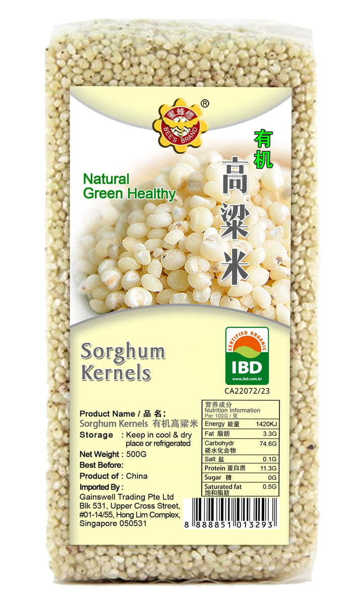 Sorghum Kernels 有机高粱米—500g – Bee's Brand