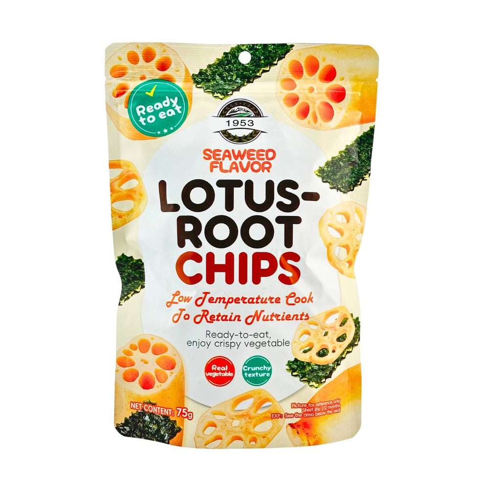 Seaweed Lotus Root Chips 海苔莲藕脆 – Bee's Brand